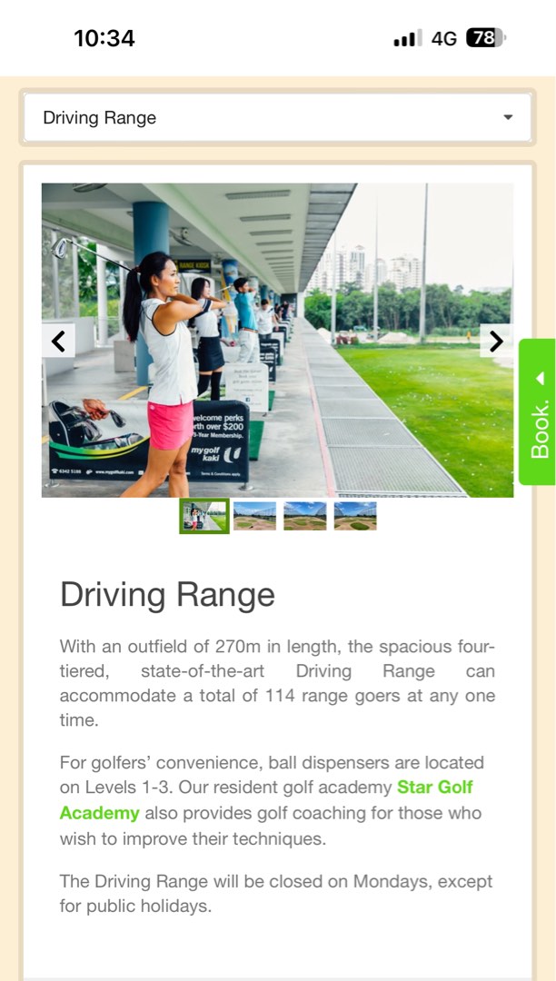 MARINA BAY GOLF COURSE DRIVING RANGE CARD $50 stored value, Tickets ...