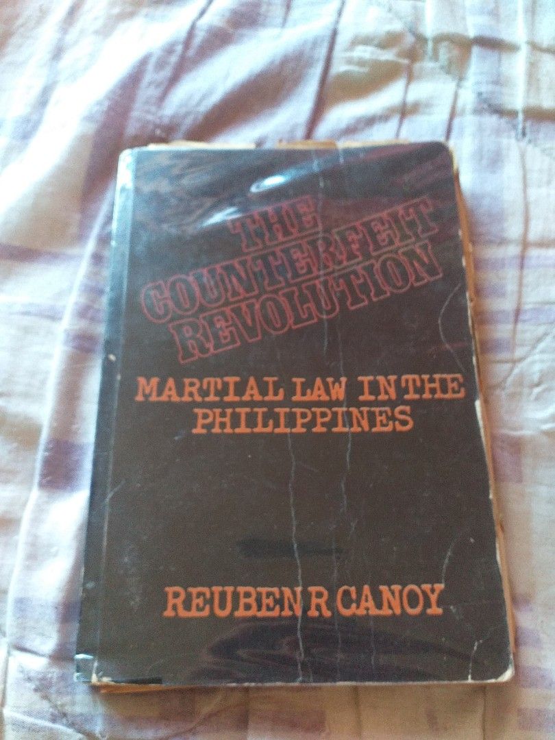 Martial Law in the Philippines by Reuben R. Canoy, Hobbies & Toys ...
