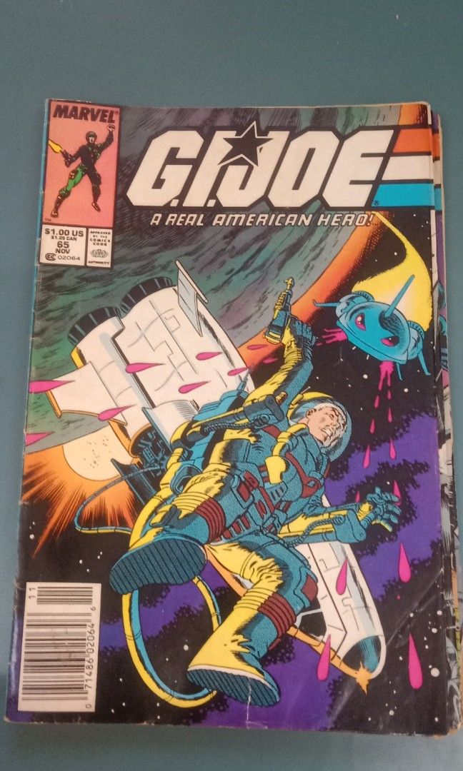 Marvel comic: gi joe vol 1 no 65, Hobbies & Toys, Books & Magazines ...