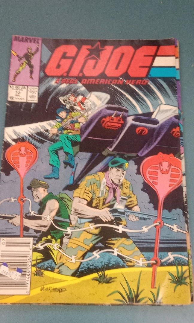 Marvel comic: gi joe vol 1 no 73, Hobbies & Toys, Books & Magazines ...