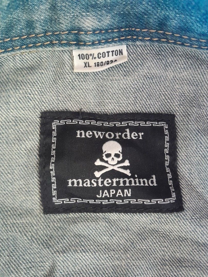 Mastermind Japan Denim Jacket New Order, Men's Fashion, Coats, Jackets ...