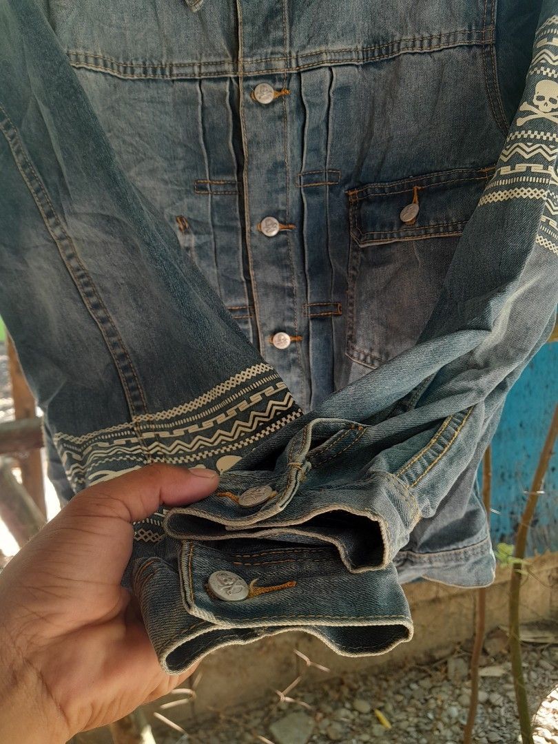 Mastermind Japan Denim Jacket New Order, Men's Fashion, Coats, Jackets ...
