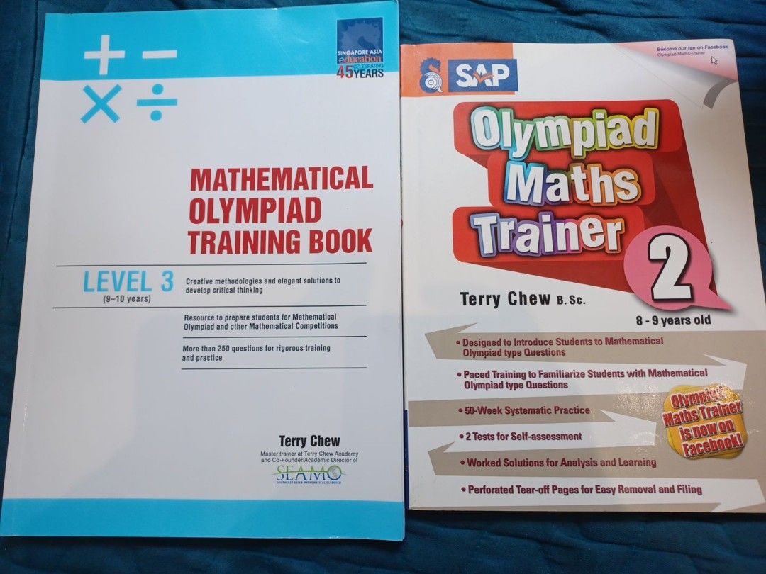 Math Olympiad Books, Hobbies & Toys, Books & Magazines, Assessment Books on Carousell