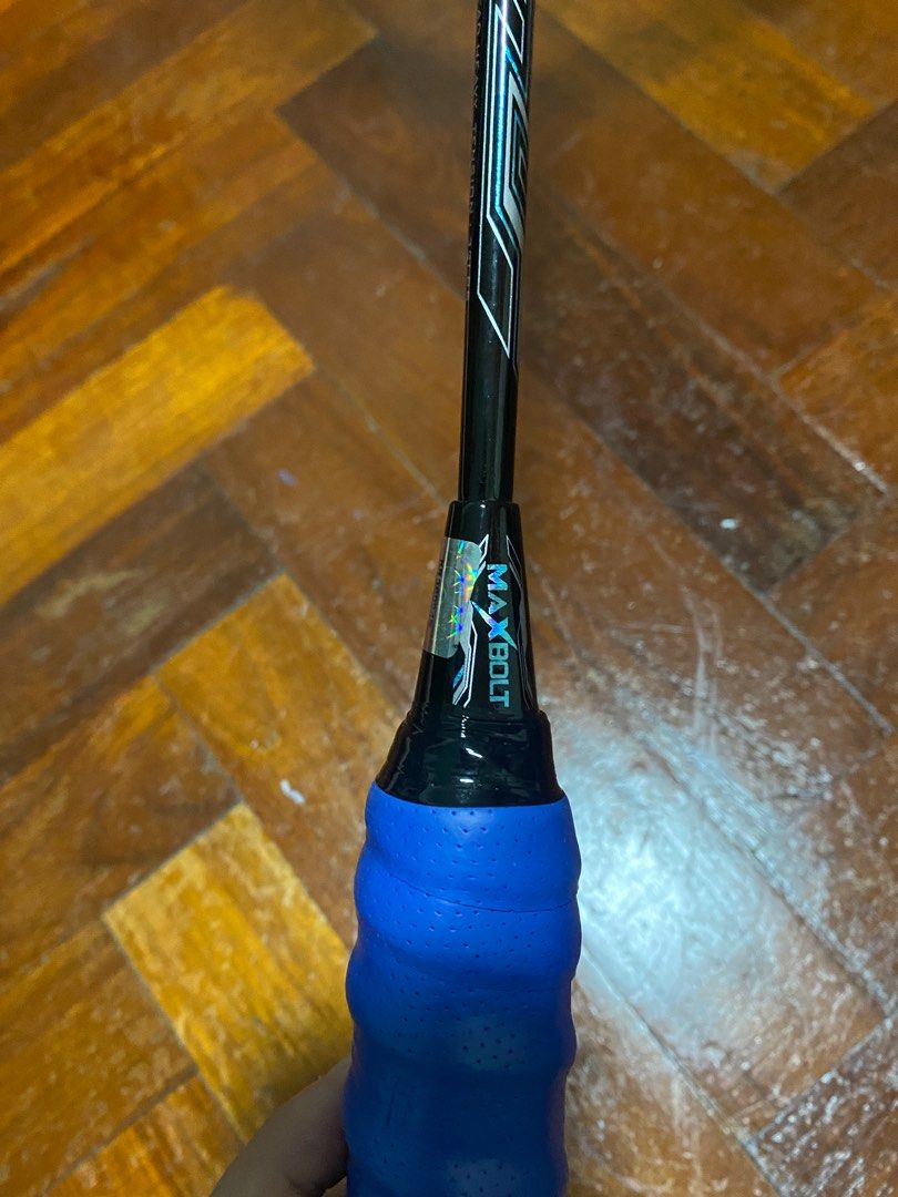 Maxbolt Predator Blue Badminton Racket, Sports Equipment, Sports ...