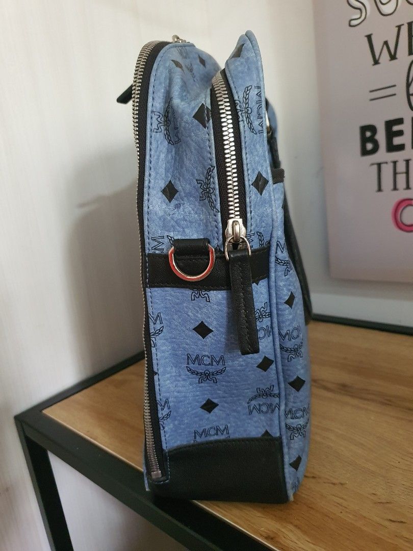 MCM Laptop Bag, Luxury, Bags & Wallets on Carousell