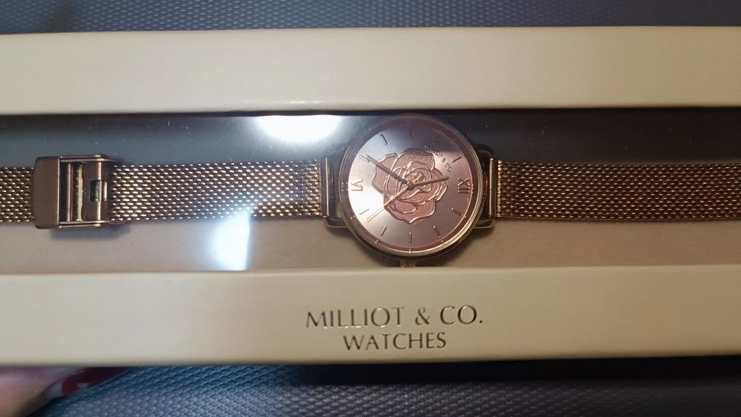 Milliot & Co Beauty and the Beast Rose Gold watch, Luxury, Watches on ...
