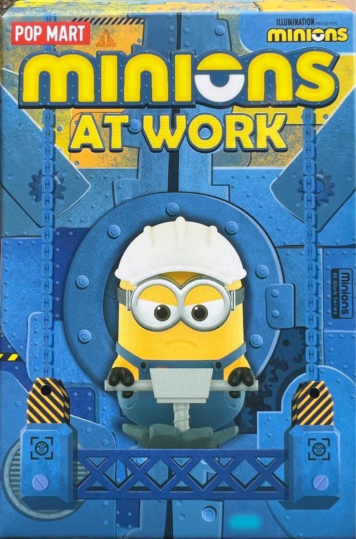 MINIONS AT WORK Popmart, Hobbies & Toys, Memorabilia & Collectibles ...