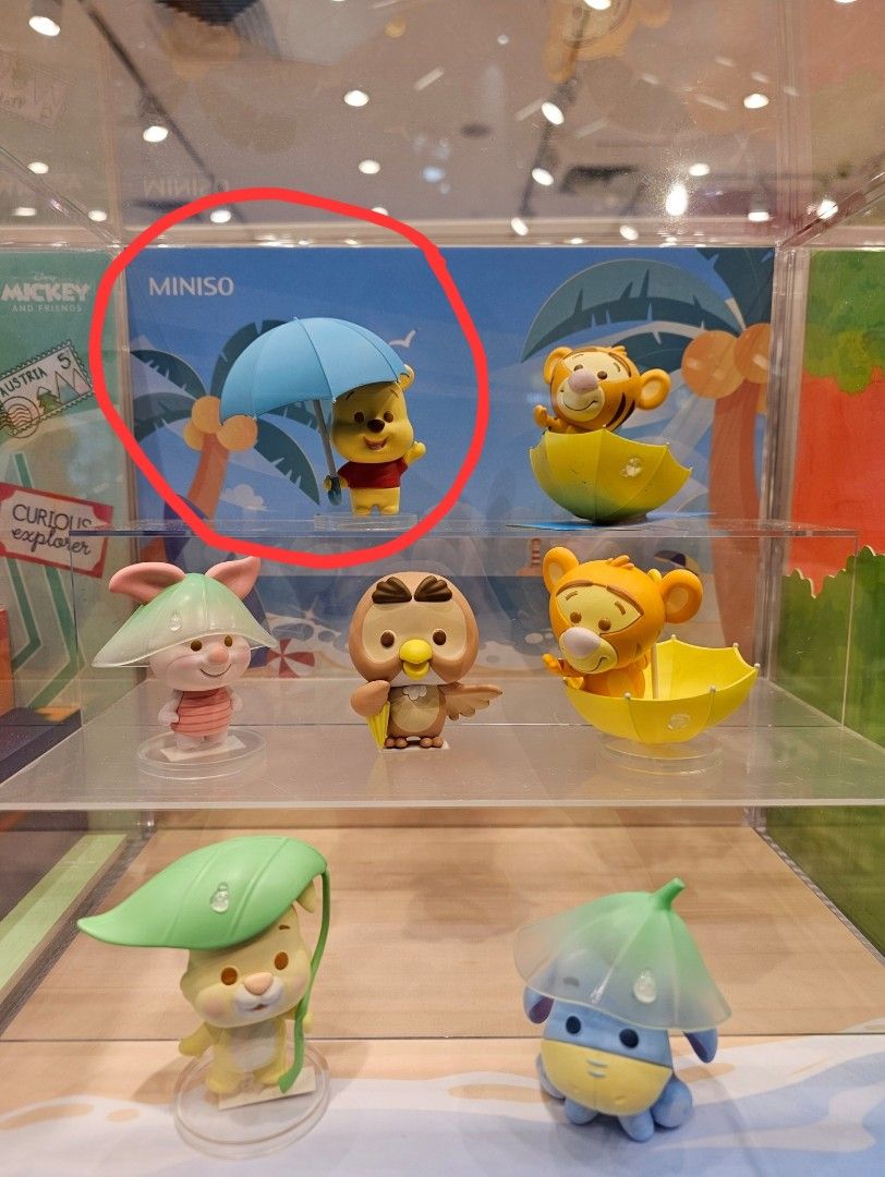Miniso Blind Box Pooh, Hobbies & Toys, Toys & Games on Carousell