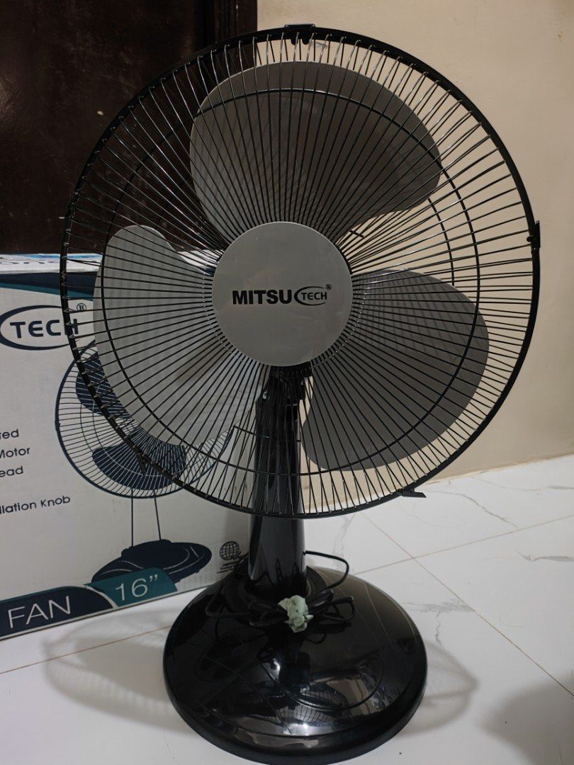 MITSU TECH DESK FAN, Furniture & Home Living, Lighting & Fans, Fans on ...