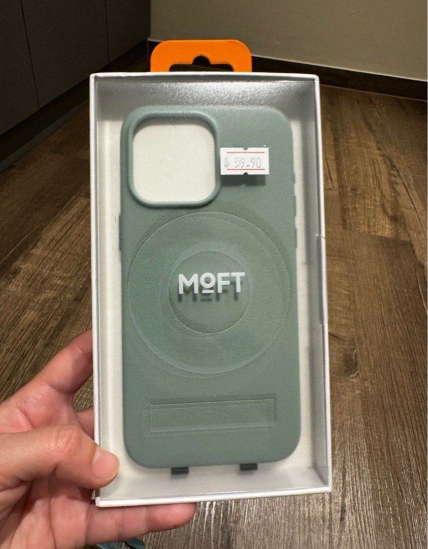 Moft MOVAS case in teal for iPhone 15 Pro Max, Mobile Phones & Gadgets, Mobile & Gadget ...