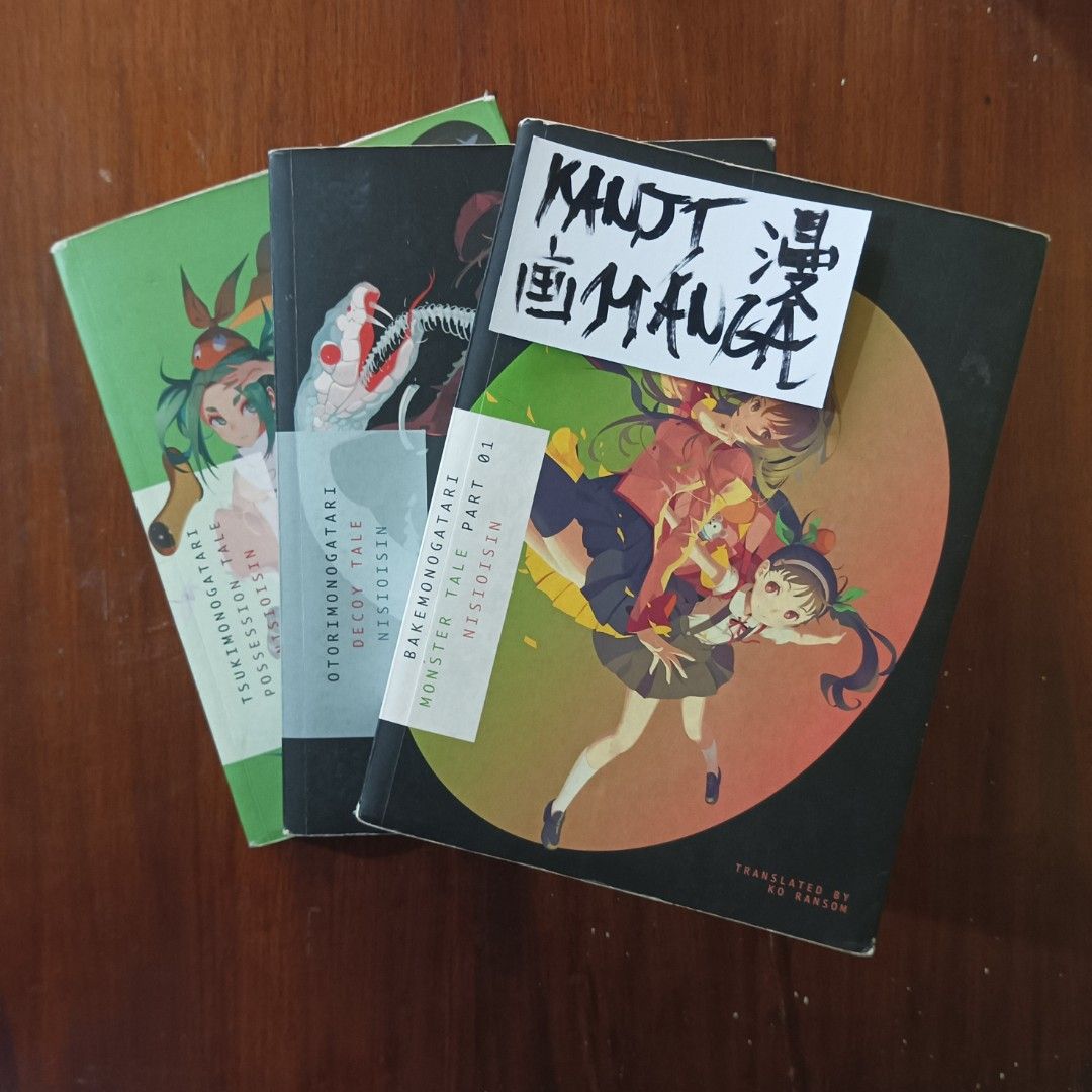 Monogatari Series Light Novel, Hobbies & Toys, Books & Magazines ...