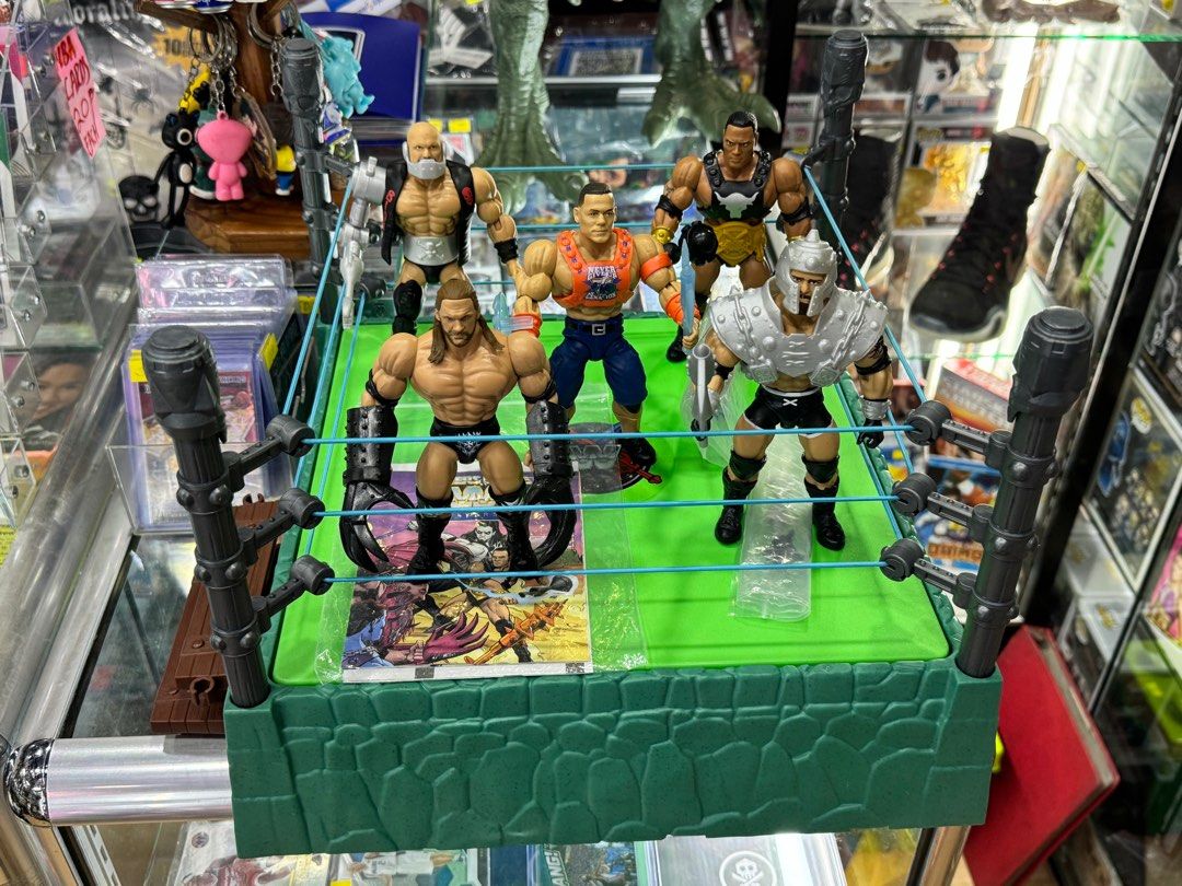 MOTU WWE Figures, Hobbies & Toys, Toys & Games on Carousell