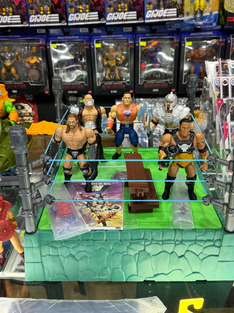 MOTU WWE Figures, Hobbies & Toys, Toys & Games on Carousell