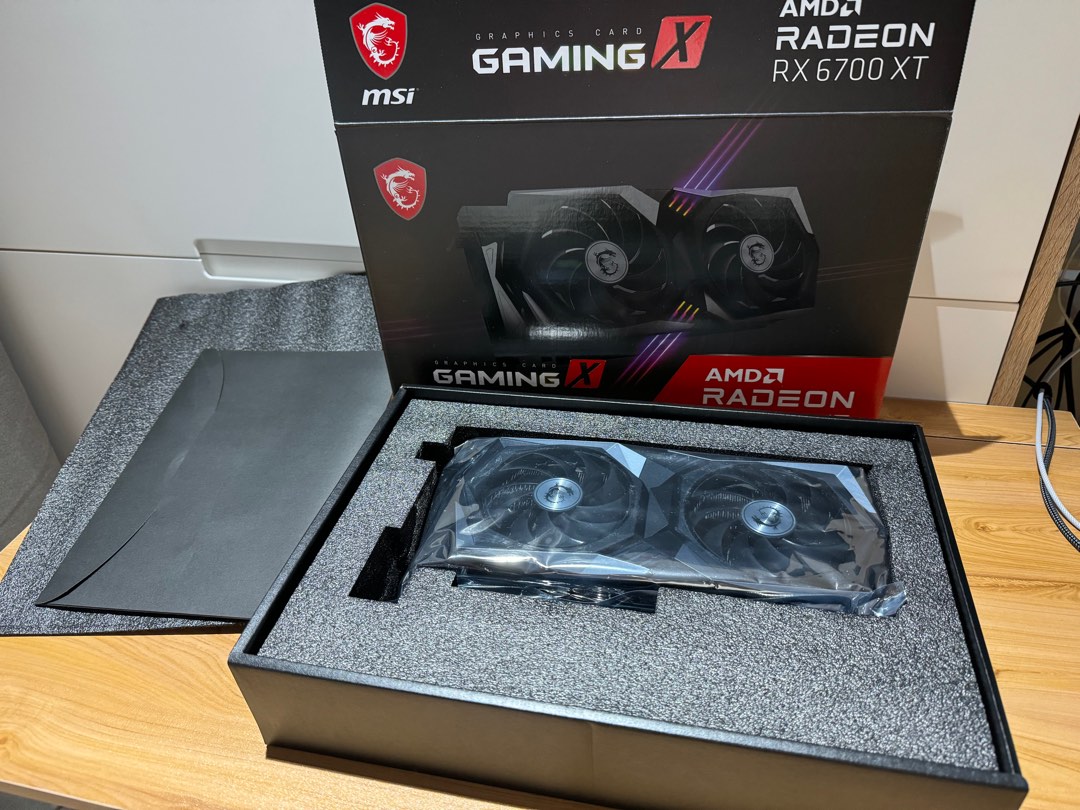 MSI AMD RX 6700 XT Gaming X 12GB (6700xt), Computers & Tech, Parts ...