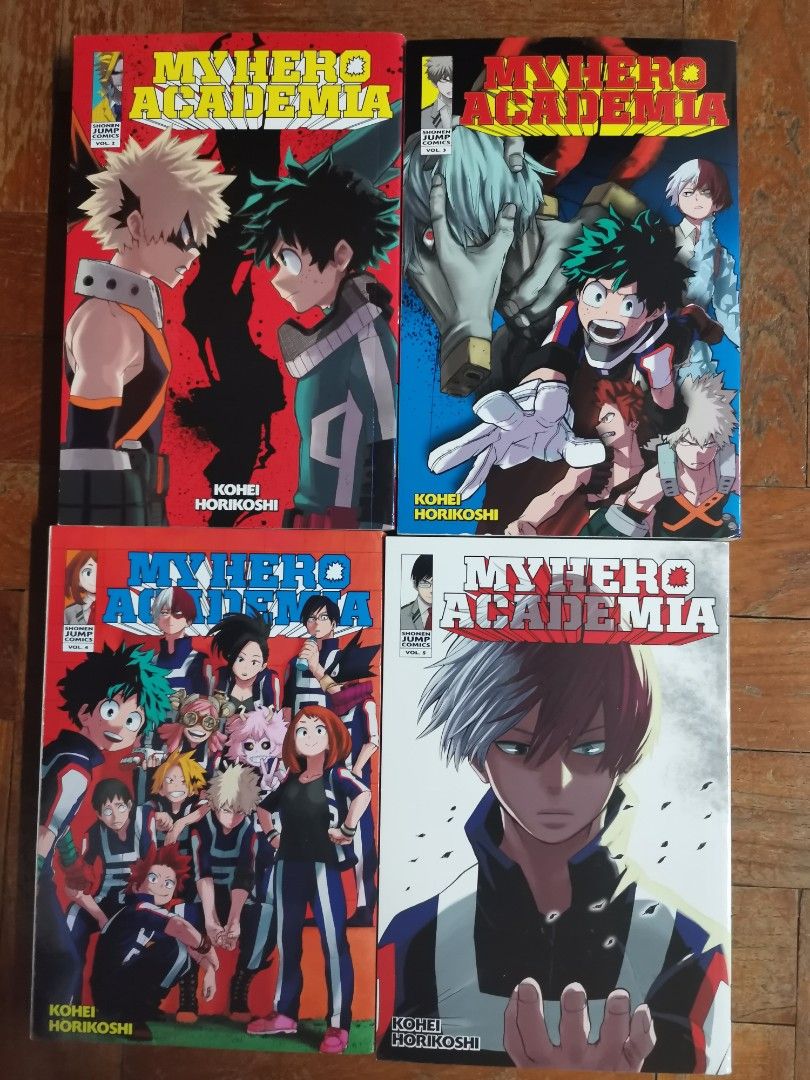 My Hero Academia/Boku no Hero Academia Volumes 2-5 (Individual volumes ...