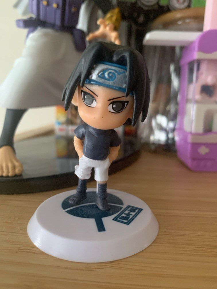 Naruto- sasuke & itachi gatchapon mini figurine, Hobbies & Toys ...