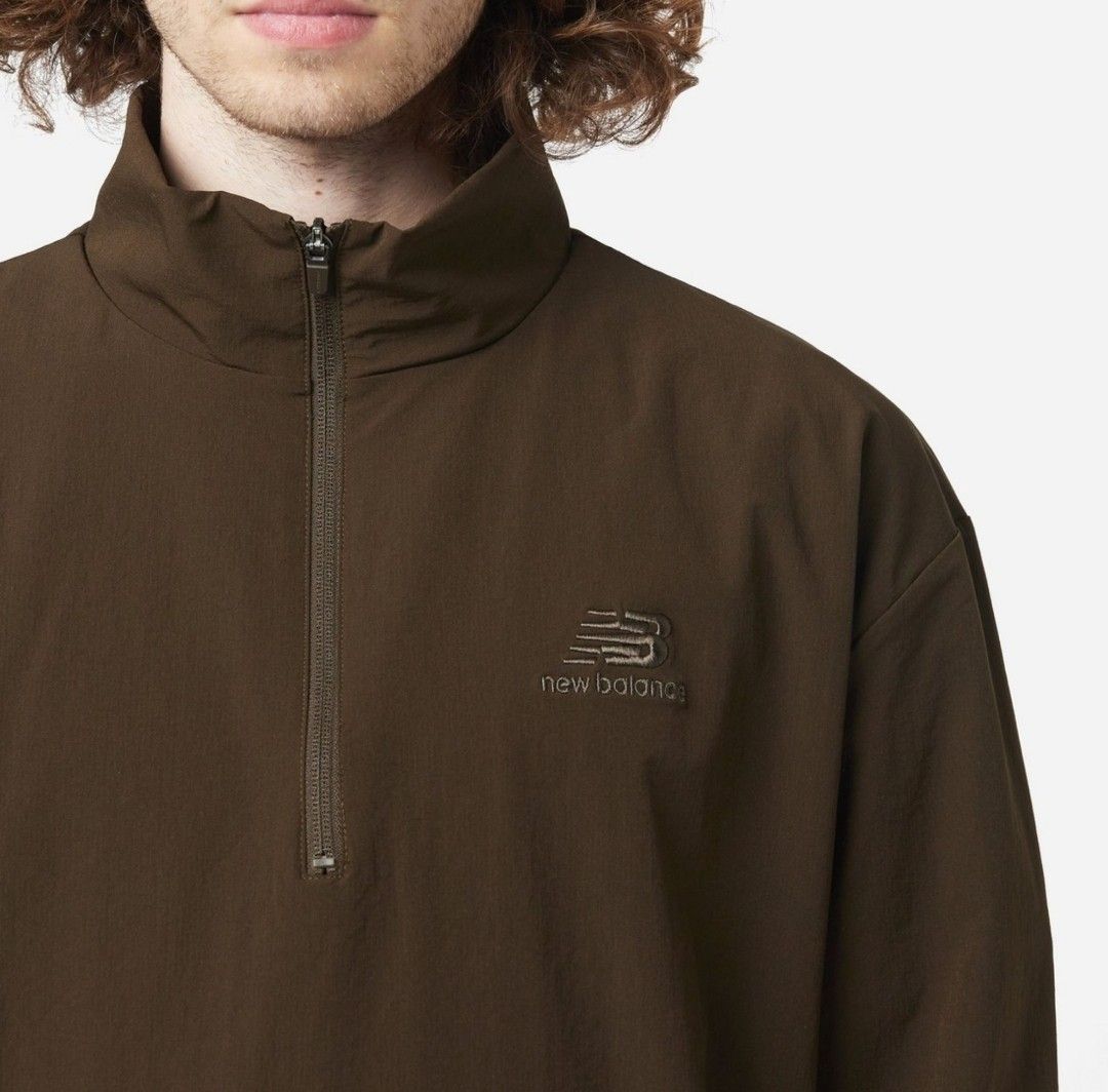 New Balance X HIP Half Zip Jacket size Medium 24 inches pit to pit ...