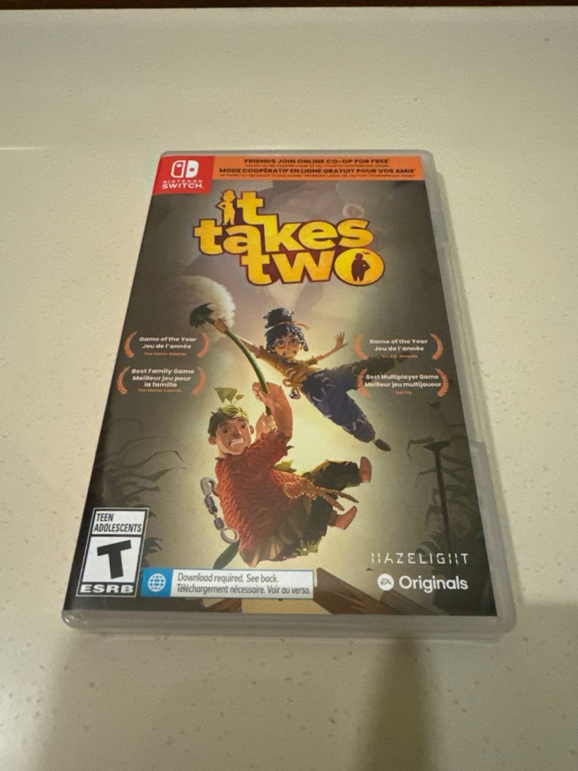Nintendo switch it takes two game, Video Gaming, Video Games, Nintendo on Carousell