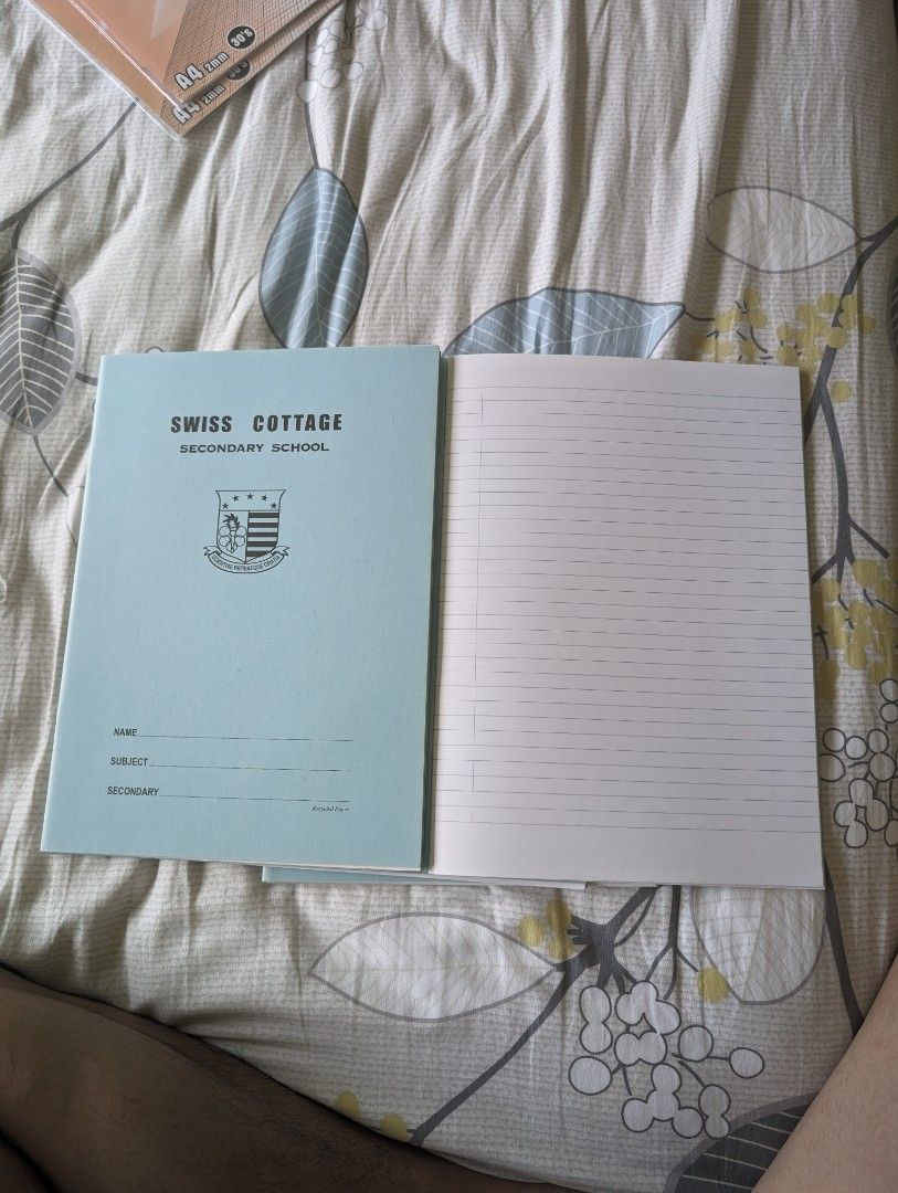 Notebook/Chinese foolscap/graph paper/Thick files, Hobbies & Toys ...