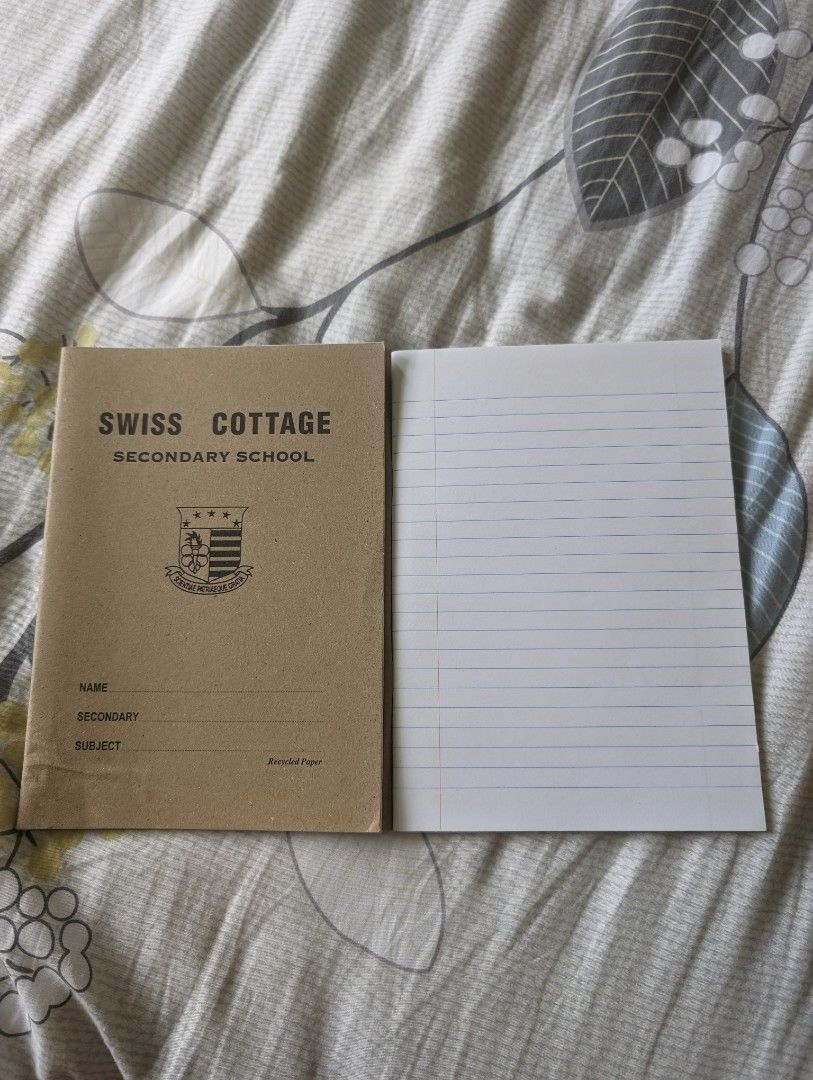 Notebook/Chinese foolscap/graph paper/Thick files, Hobbies & Toys ...