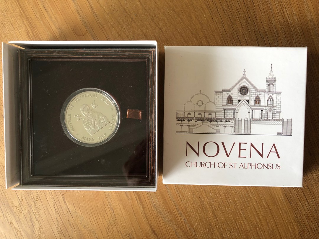 Novena church Commemorative Medallion (RTP: $125 + shipping), Hobbies ...