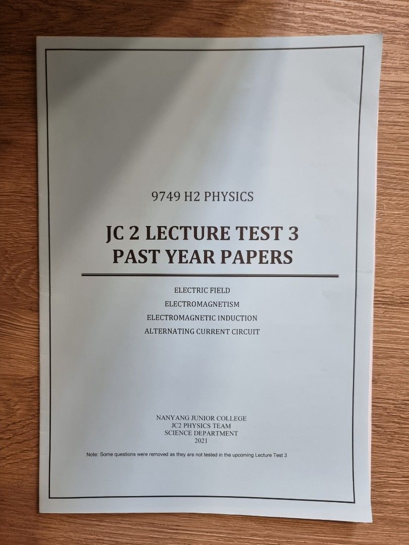 physics science past papers