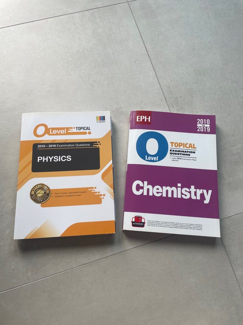 O level TYS 2010-2019 Physics and Chemistry, Hobbies & Toys, Books ...