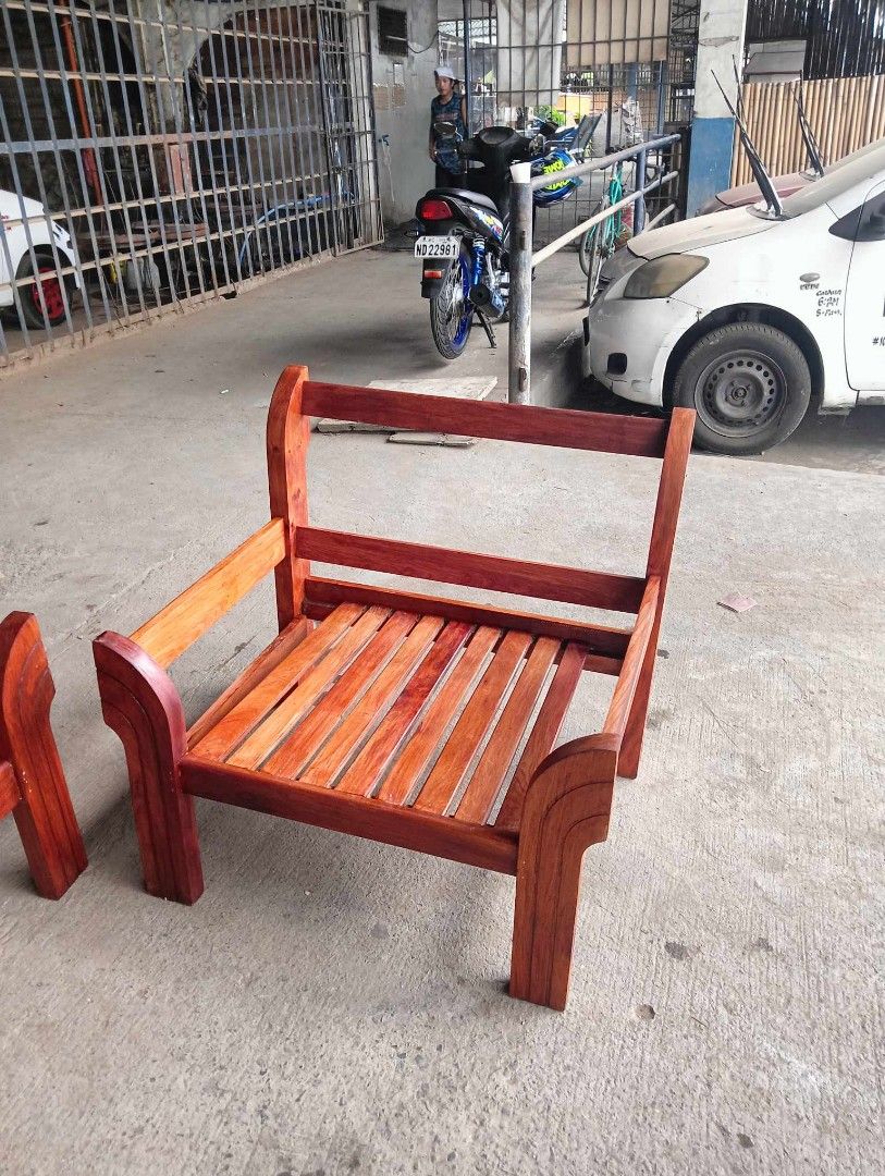 Old Sala Set, Furniture & Home Living, Furniture, Chairs on Carousell