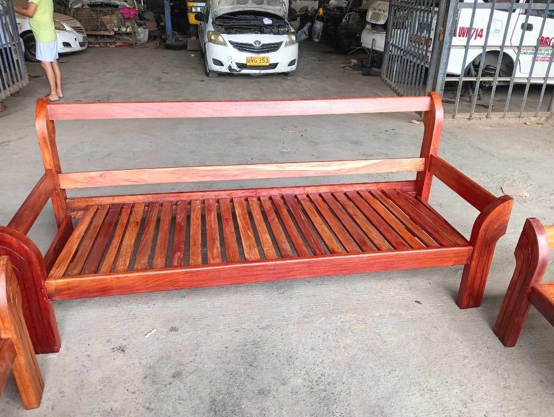 Old Sala Set, Furniture & Home Living, Furniture, Chairs on Carousell