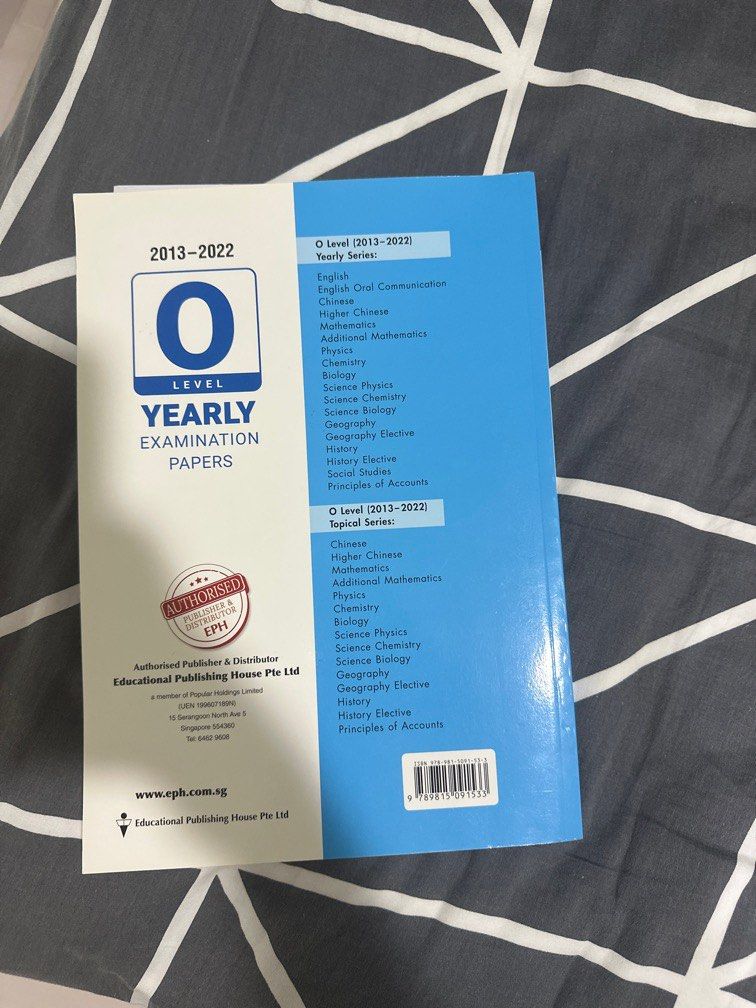 O-level English TYS with answer sheet, Hobbies & Toys, Books ...