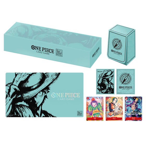 One Piece Card Game 1st Anniversary Set optcg playmat sleeve deckbox ...