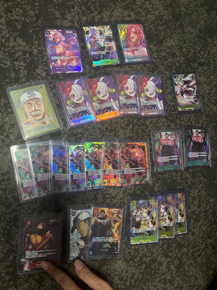 One Piece TCG OP-04 OP-05 OP-06 HITS UTA ZORO ENEL HIYORI REIJU ...