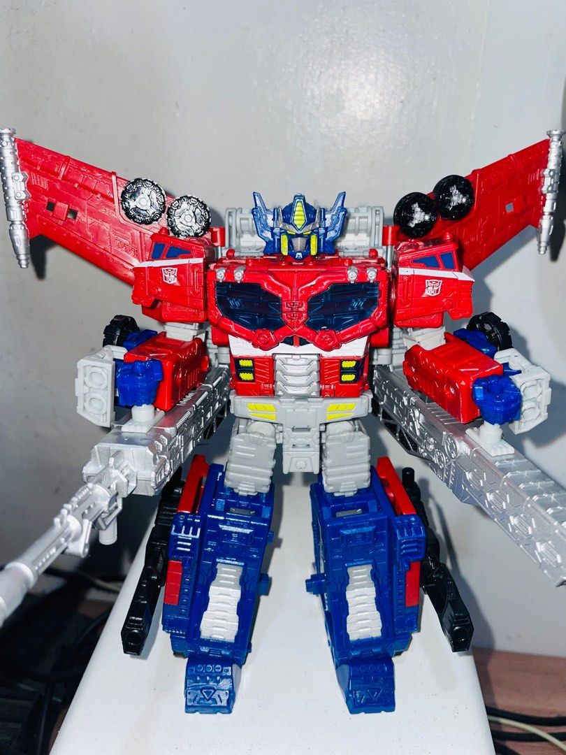 Optimus Prime Transformers Siege War for Cybertron Trilogy Galaxy ...