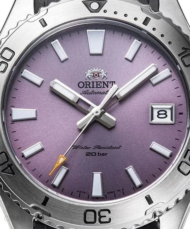 Orient Lilac Purple Dial Mako 40 Automatic Watch RA-AC0Q07V RA ...