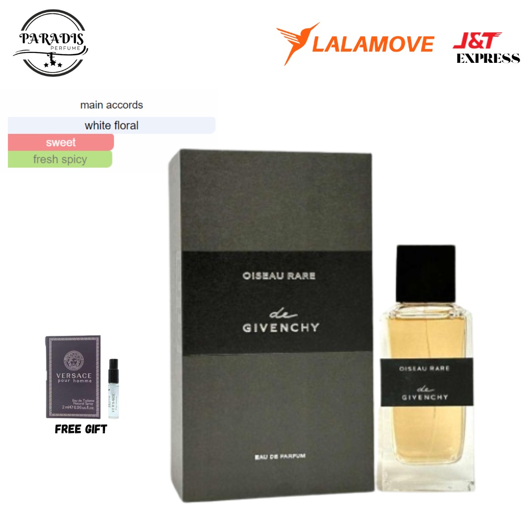 ORIGINAL AUTHENTIC GIVENCHY OISEAU RARE DE EDP 100ML, Beauty & Personal ...