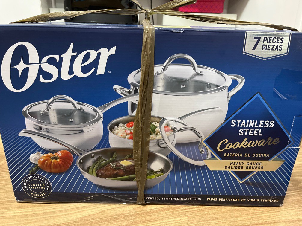Oster Stainless Steel Cookware, Furniture & Home Living, Kitchenware ...