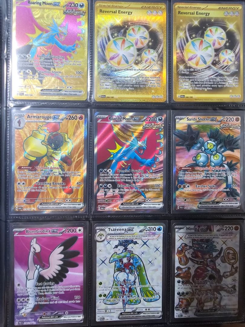 Paradox Rift Full Art Rares [Roaring Moon, Armarouge, Bombirdier ...