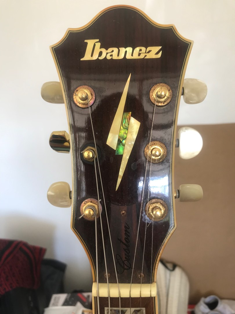 Pat Metheny Ibanez Hollow Jazz Guitar ( Model PM35NT), Hobbies & Toys ...