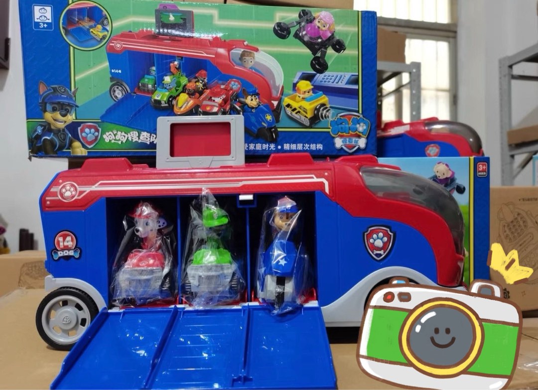 Paw Patrol Bus Toy Set, Hobbies & Toys, Toys & Games on Carousell