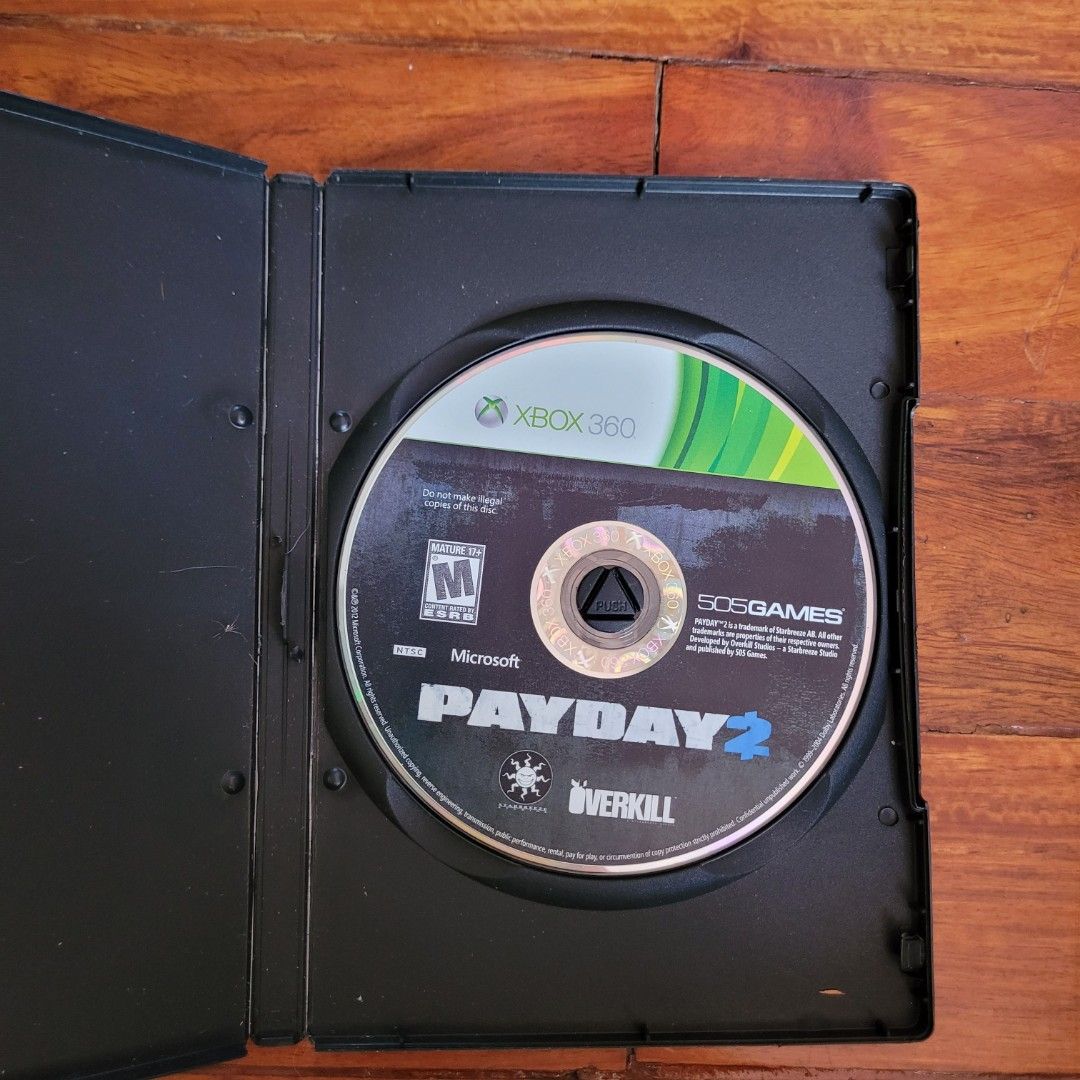 Payday 2 Xbox 360, Video Gaming, Video Games, Xbox on Carousell