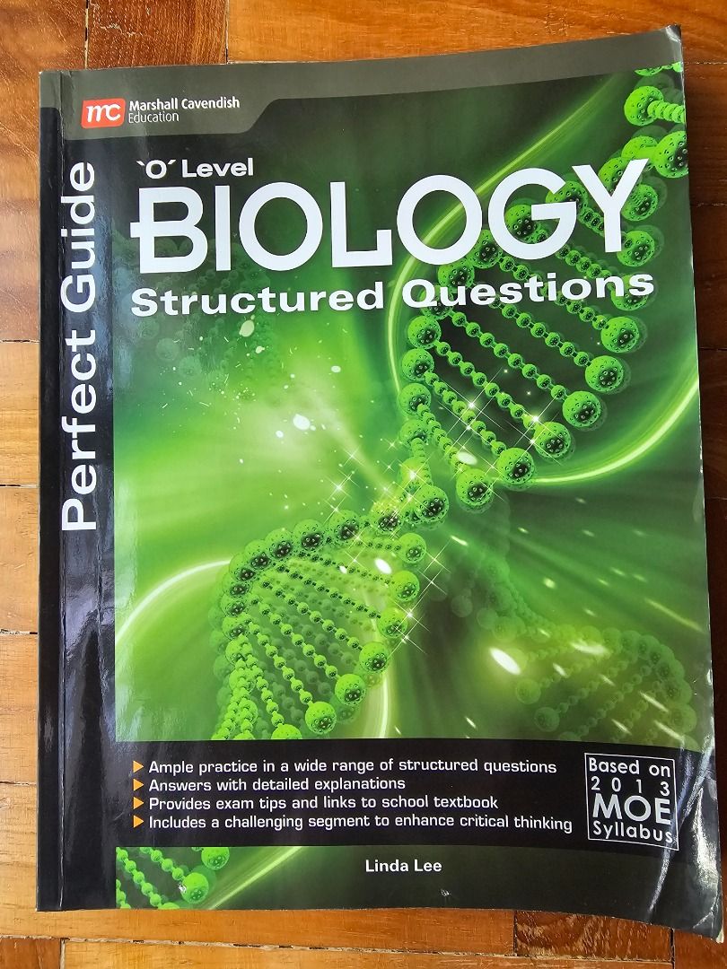 Perfect Guide 'O' Level Biology Structured Questions, Hobbies & Toys ...