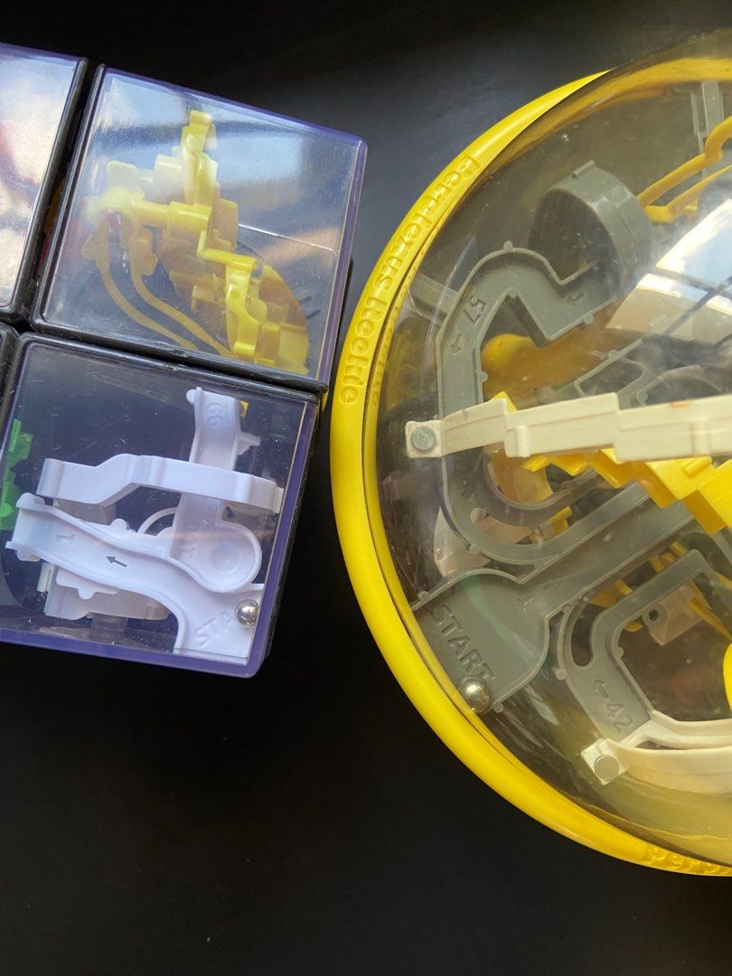 Perplexus Rookie ball and Rubik’s Hybrid 2x2, Hobbies & Toys, Toys ...