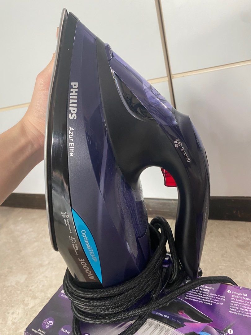 Philips Azur Elite 3000W Steam Iron With Optimal Temp Technogy GC5039 ...