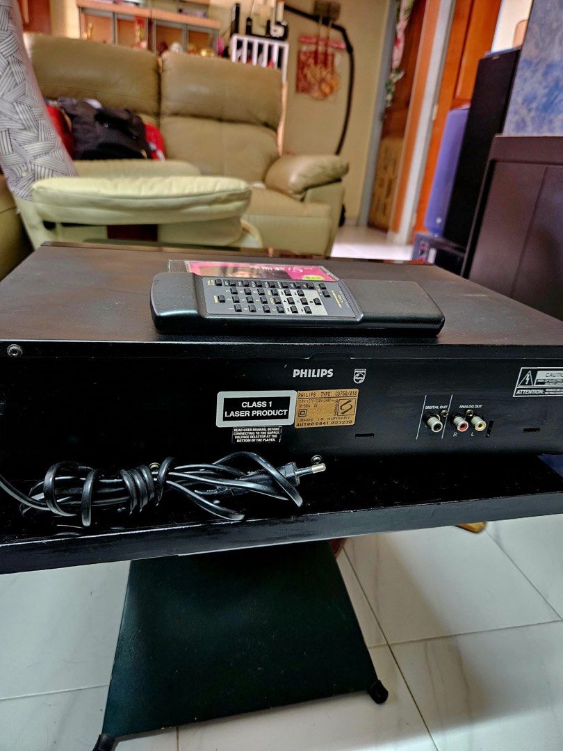 PHILIPS CD 750 CD Player, Audio, Other Audio Equipment on Carousell