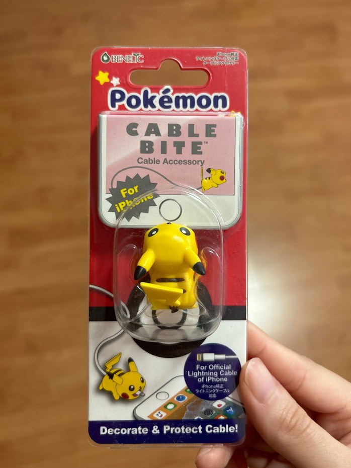 Pikachu cable bite, Everything Else on Carousell