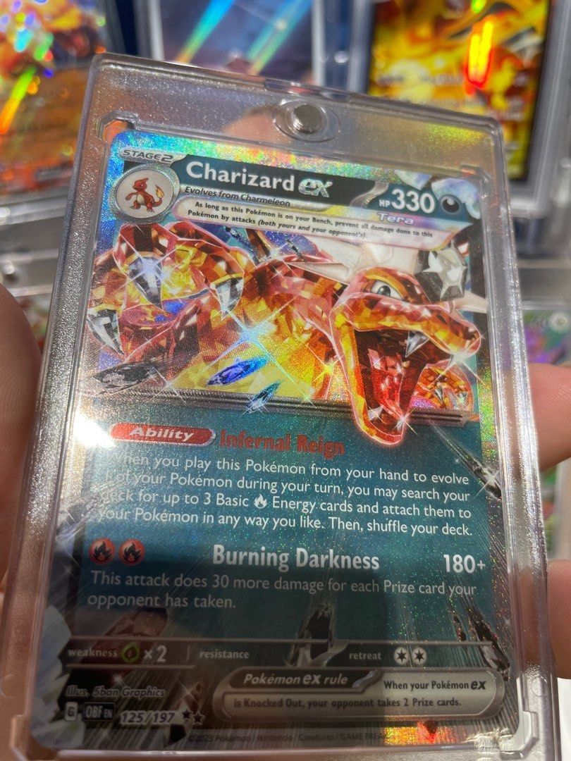 Pokemon charizard ex original limited edition card, Hobbies & Toys ...
