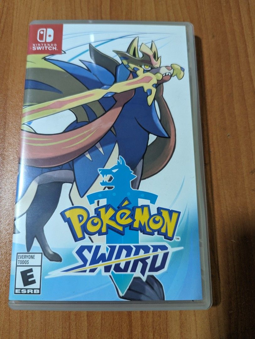 Pokemon Sword Nintendo Switch Game Card with box, Video Gaming, Video ...