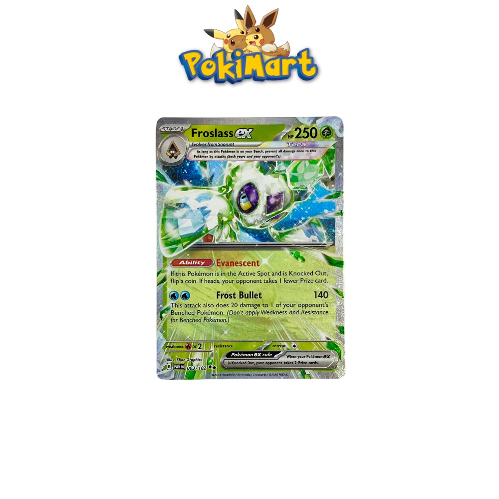 (POKEMON TCG) PAR EN Froslass EX, Hobbies & Toys, Toys & Games on Carousell