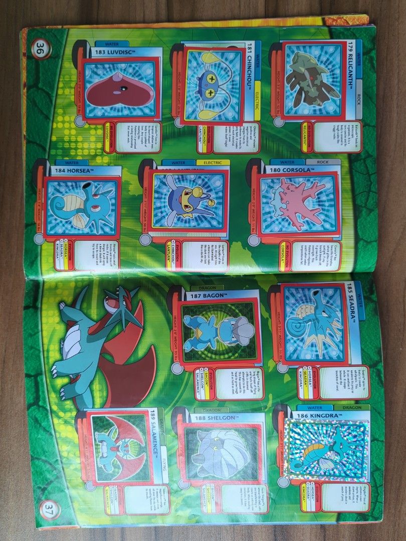 Pokémon Advanced Sticker Album (Complete with most stickers), Hobbies ...