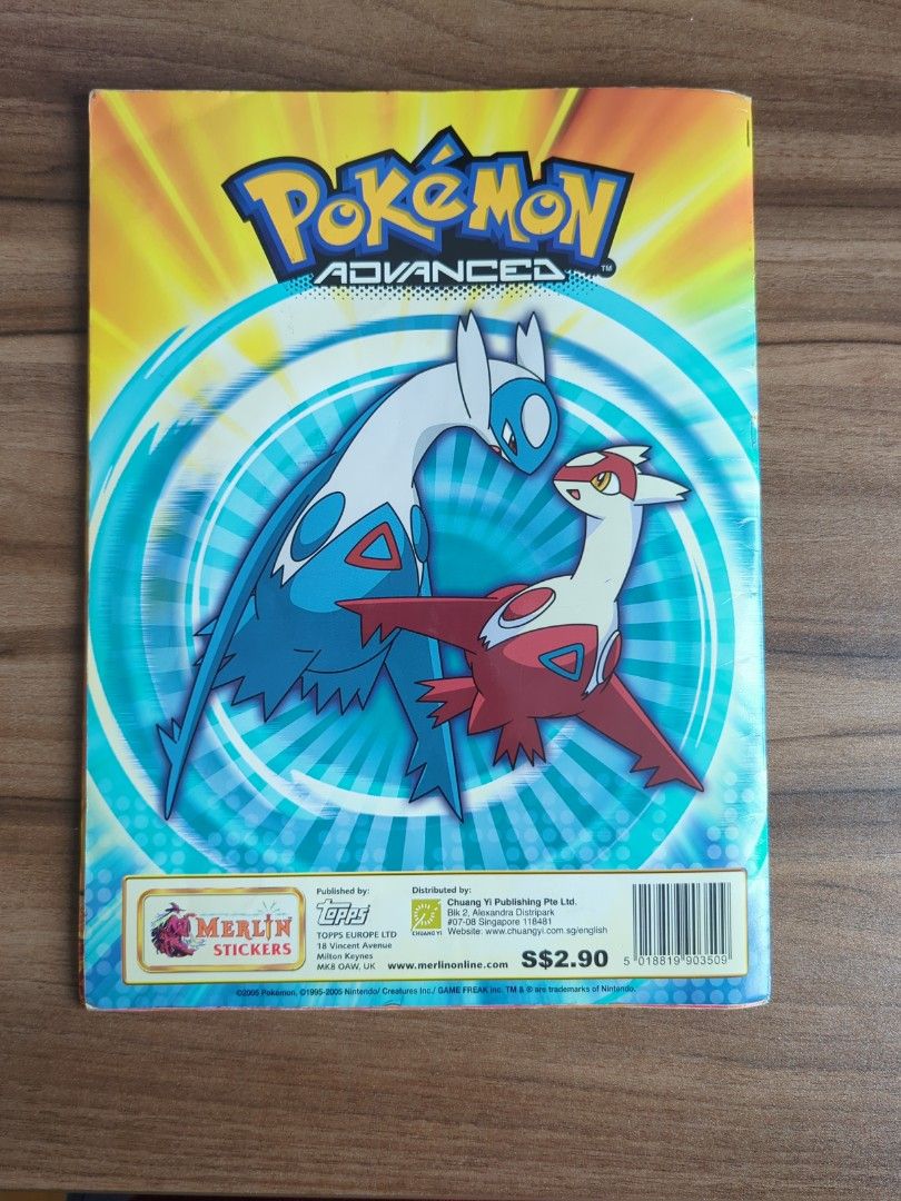 Pokémon Advanced Sticker Album (Complete with most stickers), Hobbies ...